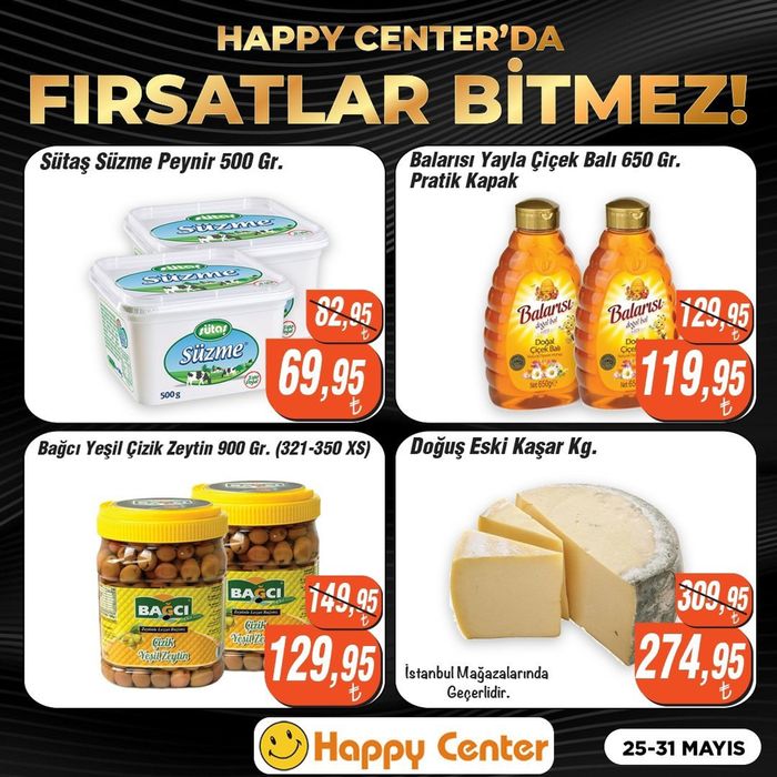 Happy Center Kataloglar & İnsertler Haziran 2024 | Tiendeo